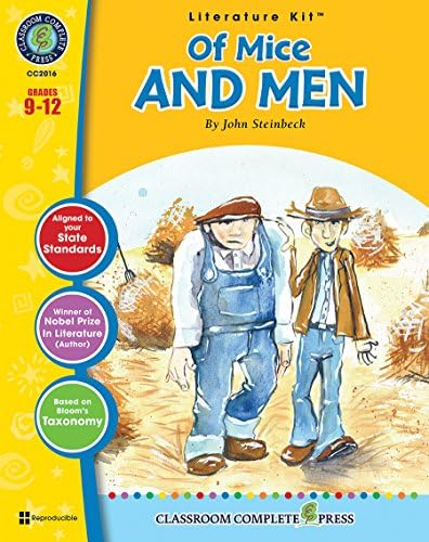 Amazon.com: Of Mice and Men - Literature Kit Gr. 9-12 - Classroom ...