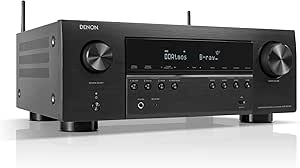 Denon AVR-S970H 7.2-kanaals AV-Receiver, Dolby Atmos, 8K HDMI, HEOS Built-In, Bluetooth, AirPlay ...