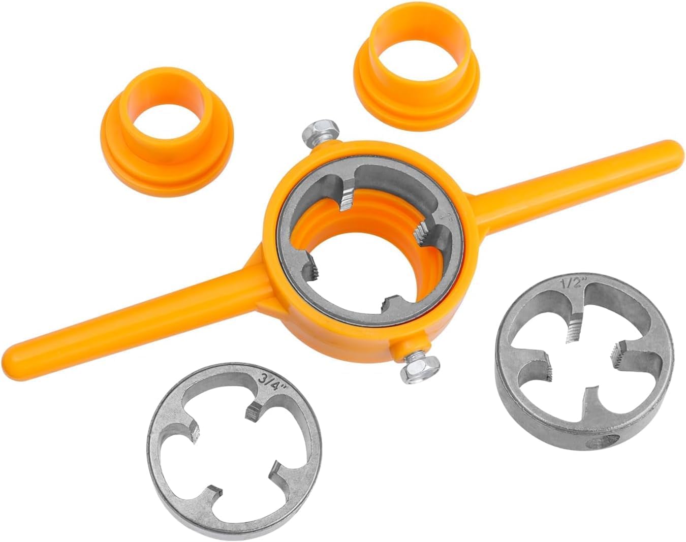 6Pcs PVC Pipe Thread Maker Tool Set - Bestgle Pipe Threader Plumbing ...