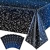 Amazon.com: Space Tablecloth Starry Night Tablecloth Decorations ...