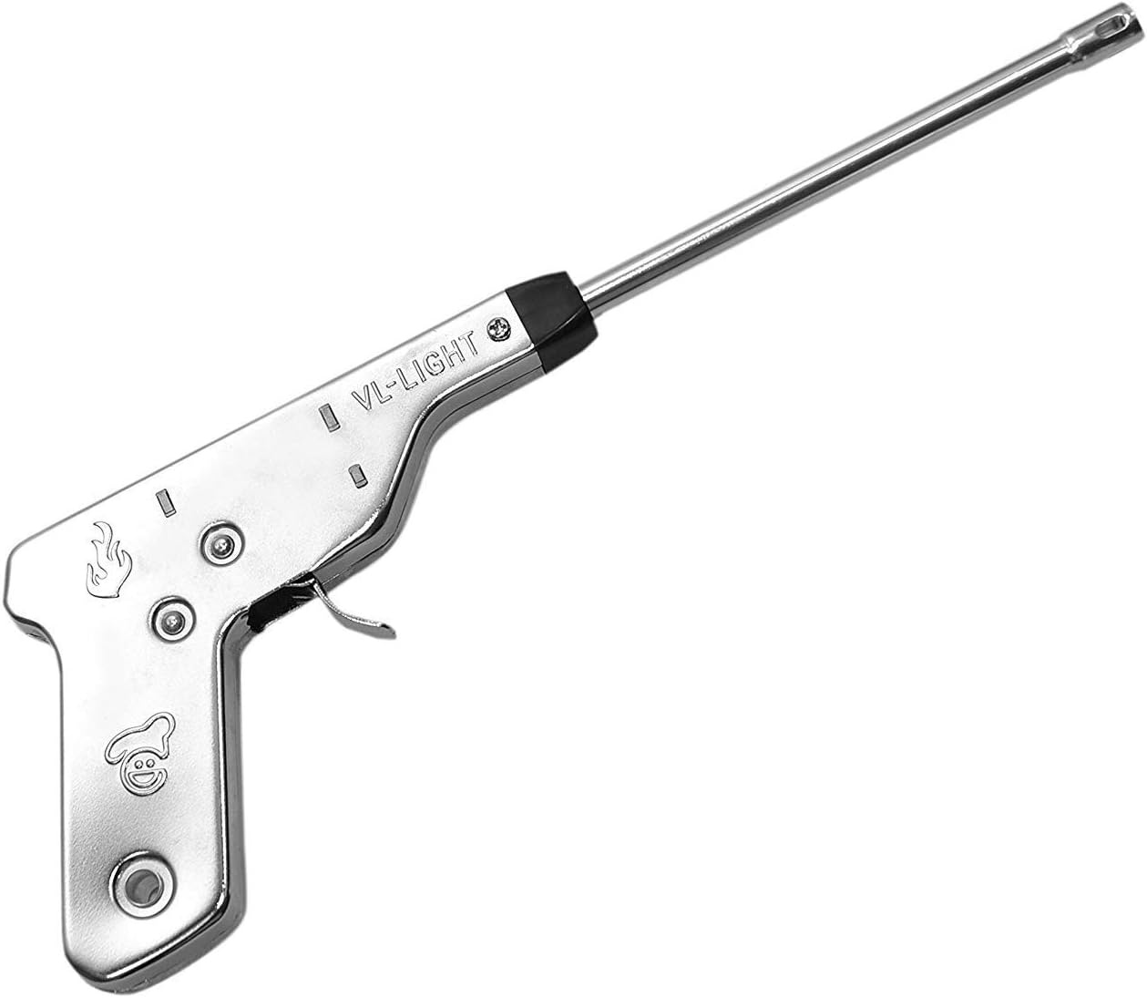 Evalue - Encendedor de chispas de metal con forma de pistola para ...