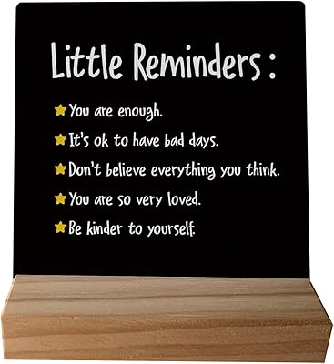 Amazon.com: Mental Health Gift for Women, Little Reminders Office Decor ...