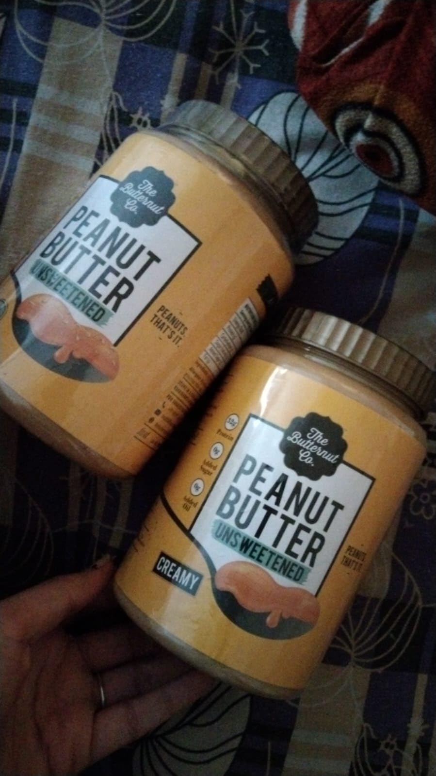 The Butternut Co. Crunchy & Creamy Unsweetened Peanut Butter Combo - 2 ...