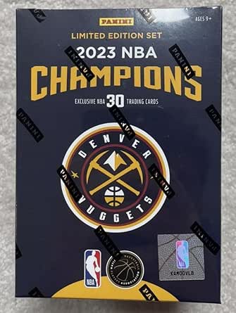 Amazon.com: 2022-2023 Panini Denver Nuggets NBA Champions Basketball ...