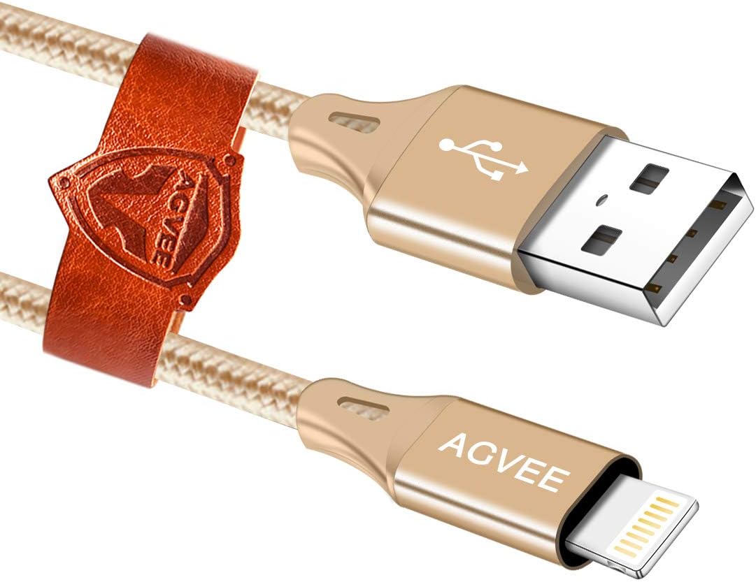 Amazon.com: AGVEE for iPhone Charger Cable [3 Pack 10ft] Unbreakable ...