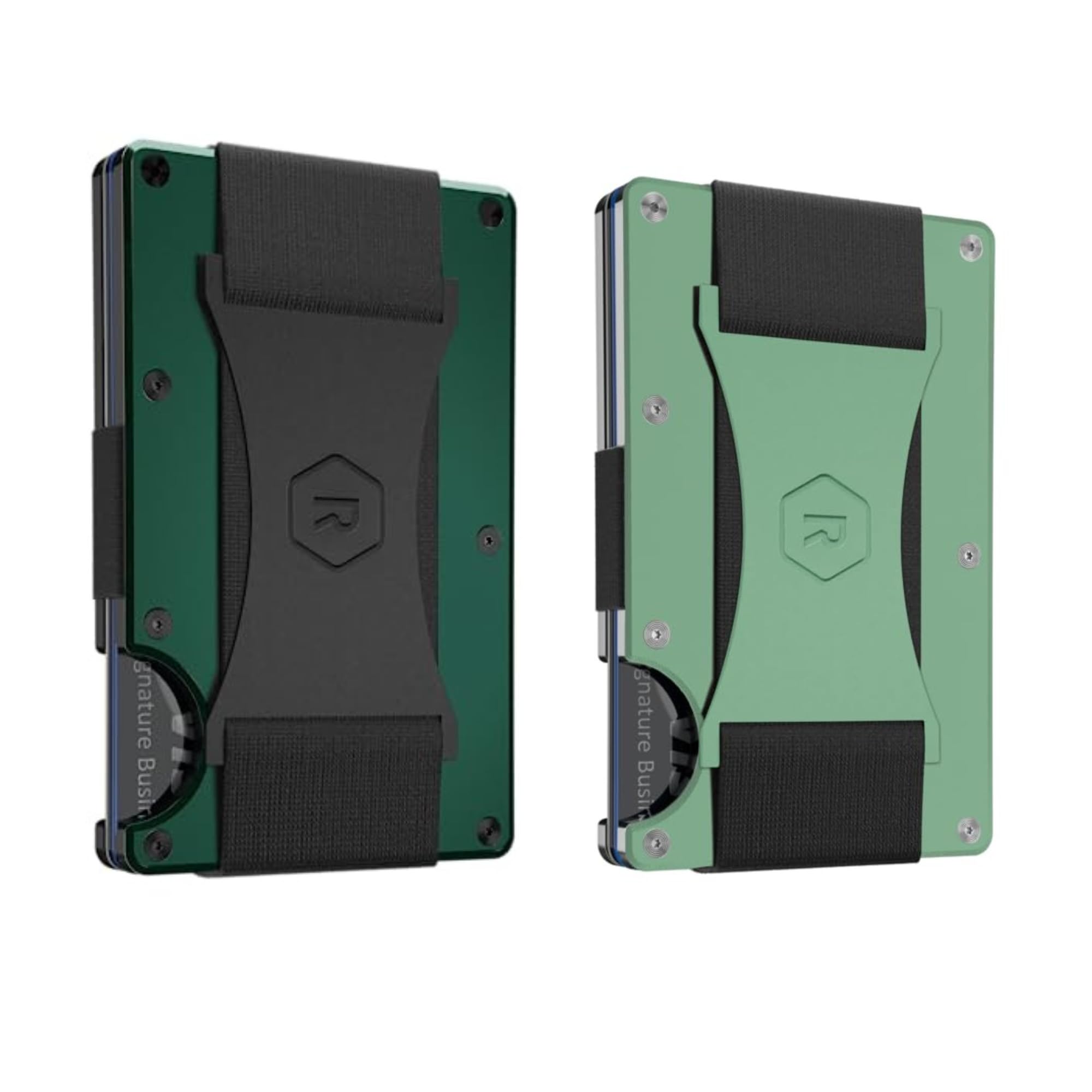Amazon.com: The Ridge Wallet Power Couple Bundle: Forest Green Cash ...