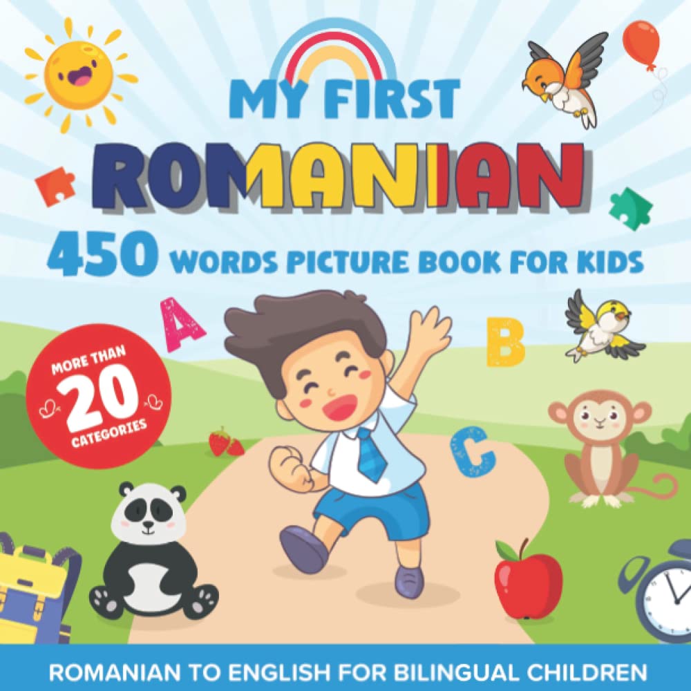 Amazon.com: My First Romanian 450 Words Picture Book for Kids ...