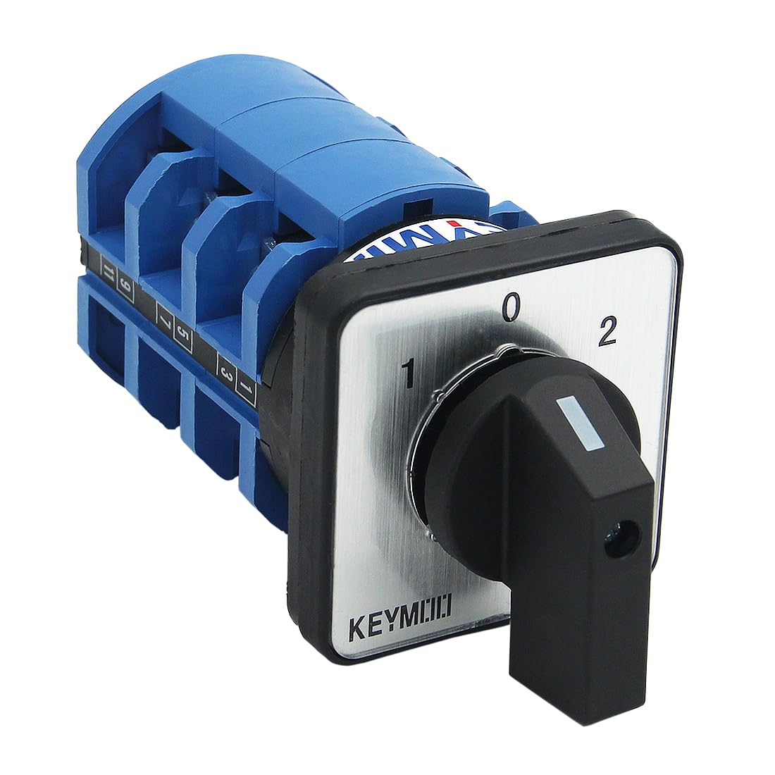Keymoo 63A Rotary Change-Over Switch, 660V 3 Position 3 Phase 12 ...