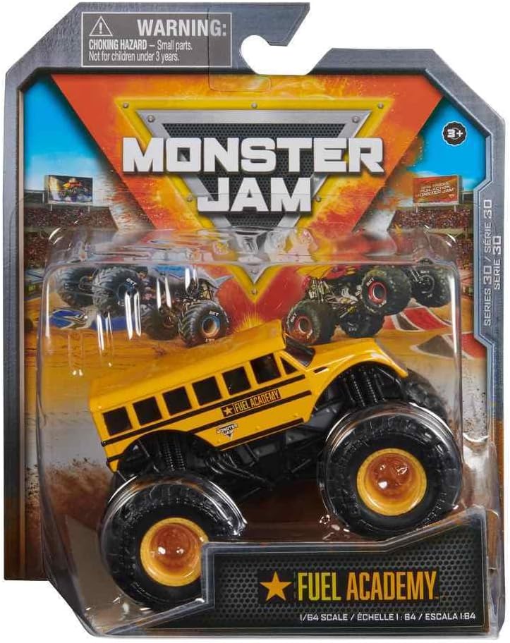 Monster Jam 1:64 Series 30 Fuel Academy : Amazon.co.uk: Toys & Games