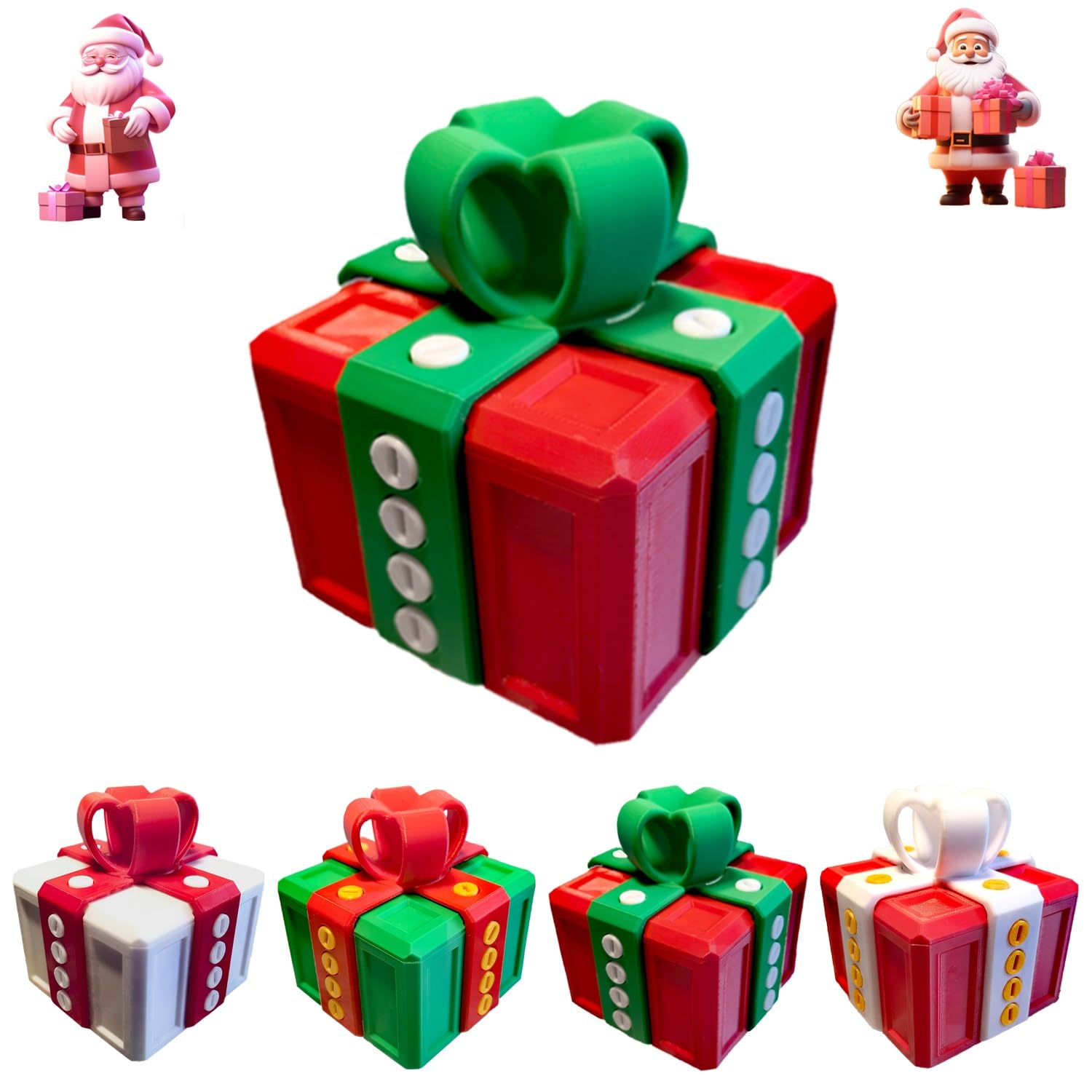 Amazon.com: Annoying Gift Box with Screws, Christmas Toy Gift Box ...