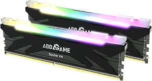 addlink AddGame Spider X4 RGB 32GB (16GB x 2) DDR4 3200MHz C16 Desktop ...