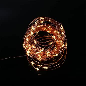Amazon.com: Vctitil 2M/5M/10M Starry String Lights USB Powered Fairy ...