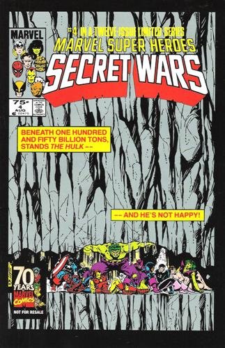 Marvel Super Heroes Secret Wars Comic Book #4 - Livros na Amazon Brasil