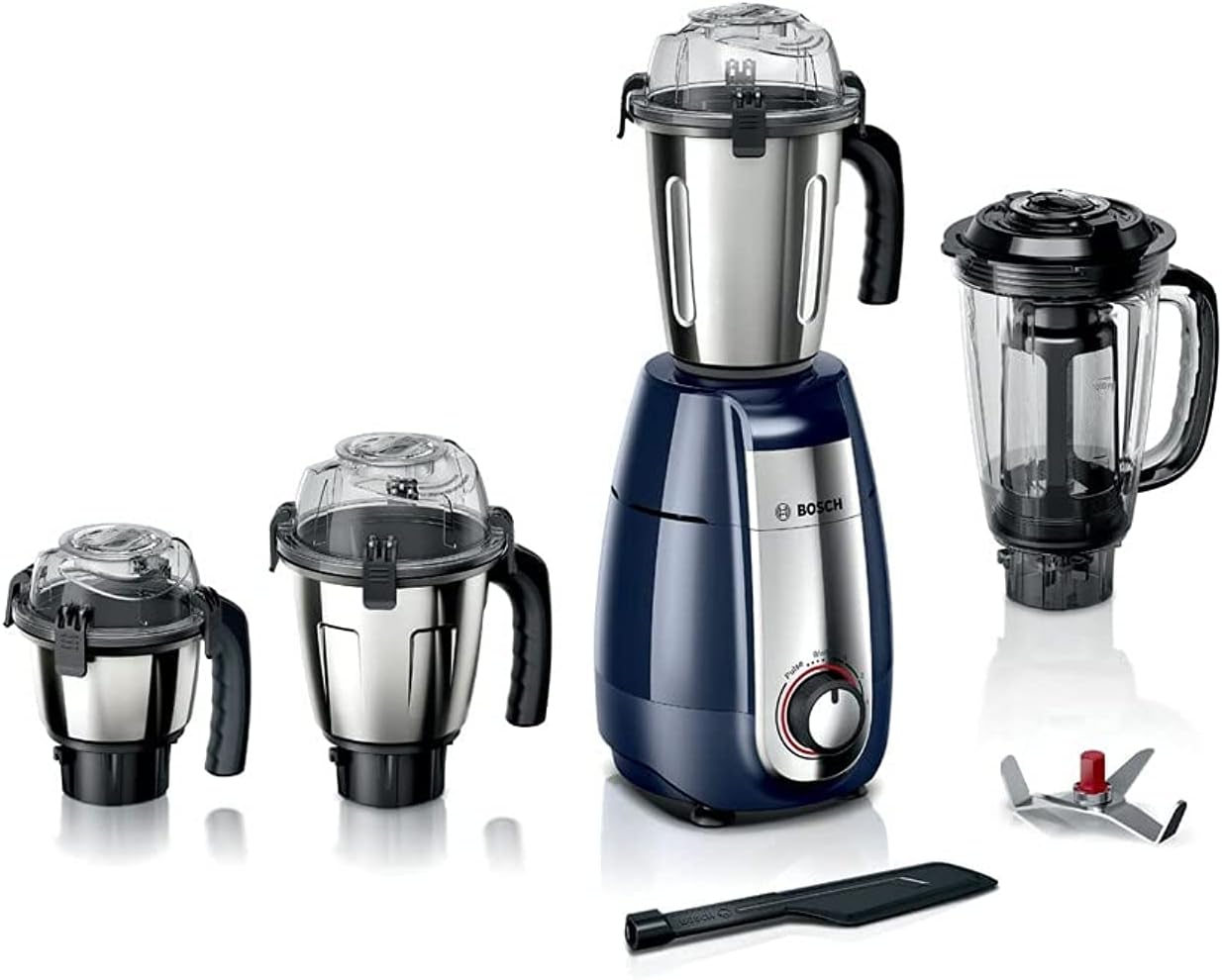 Buy PHILIPS Hl7707/00 750W Mixer Grinder with 4 jar and Hand Blender ...