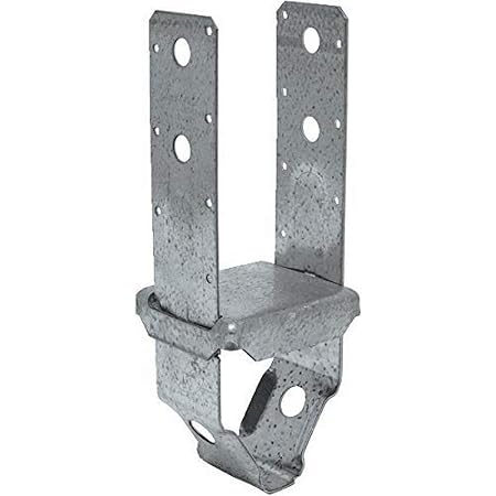 Amazon.com: Simpson Strong Tie PB44Z ZMAX Galvanized 12-Gauge 4x4 Post ...