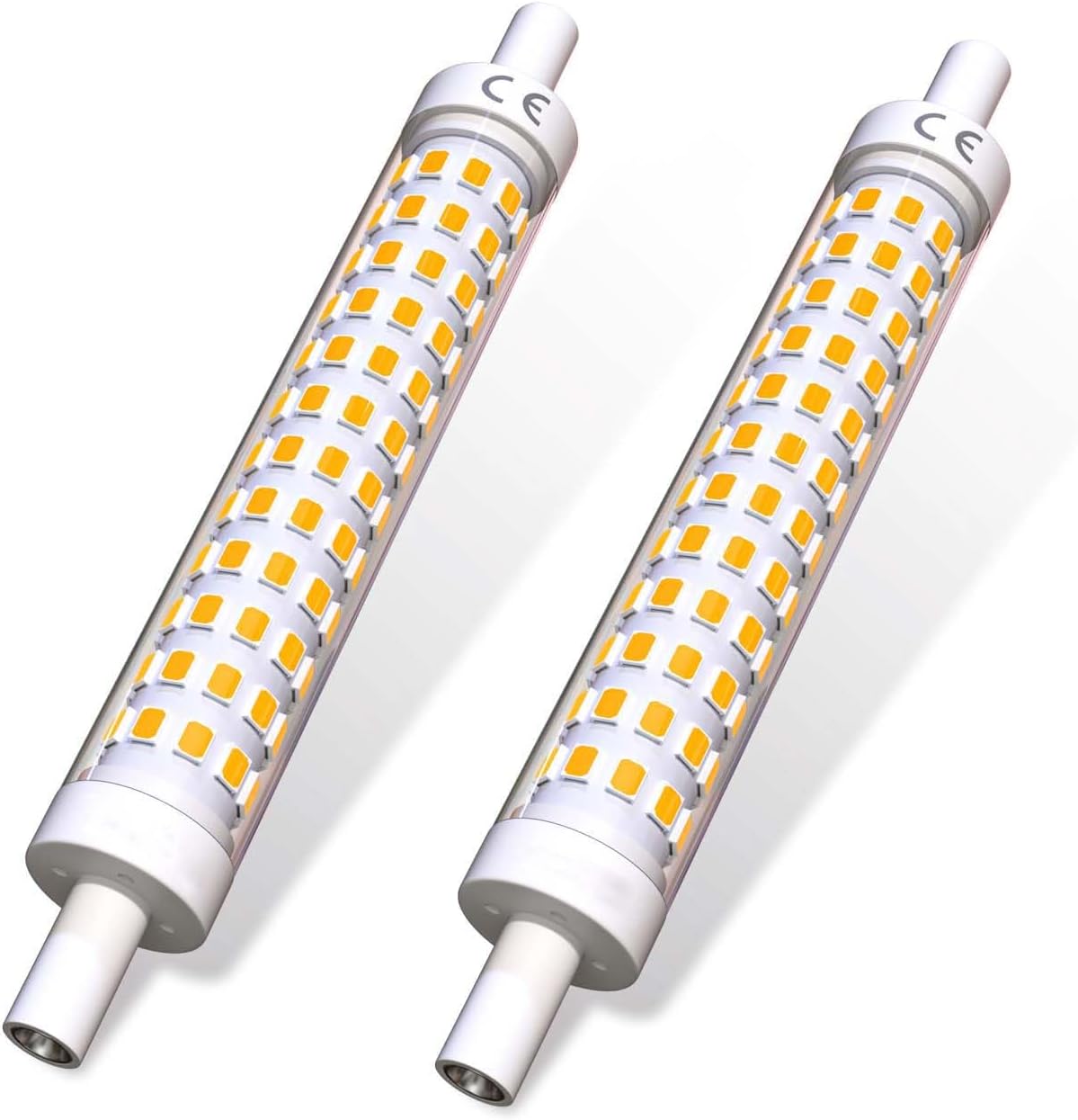 Aegislogic R7s LED 8W 118mm blanc chaud 2700K, ampoule R7s douille non ...