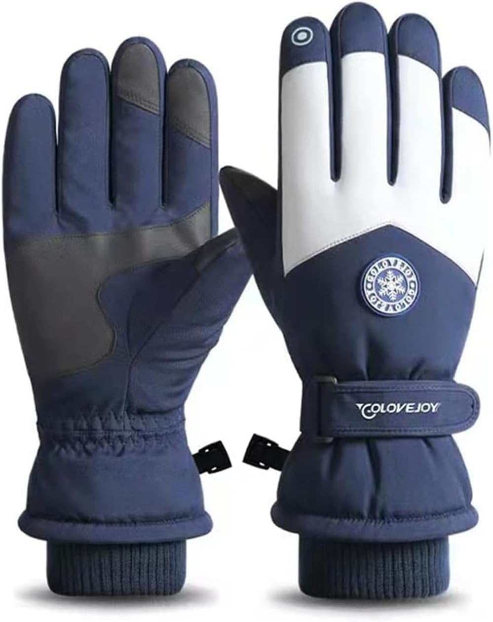 Azonee Winter Ski Gloves, Waterproof and Windproof Touchscreen Snow ...