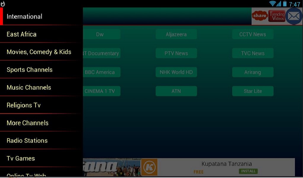 Online Tv - App on Amazon Appstore