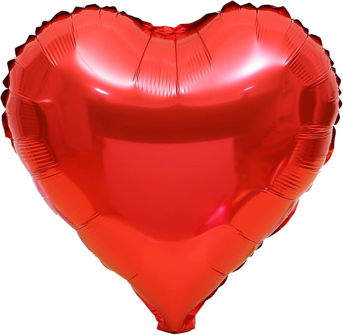 Amazon.com: 10 Inch Red Heart Mylar Balloons, 50pcs Small Foil Balloons ...