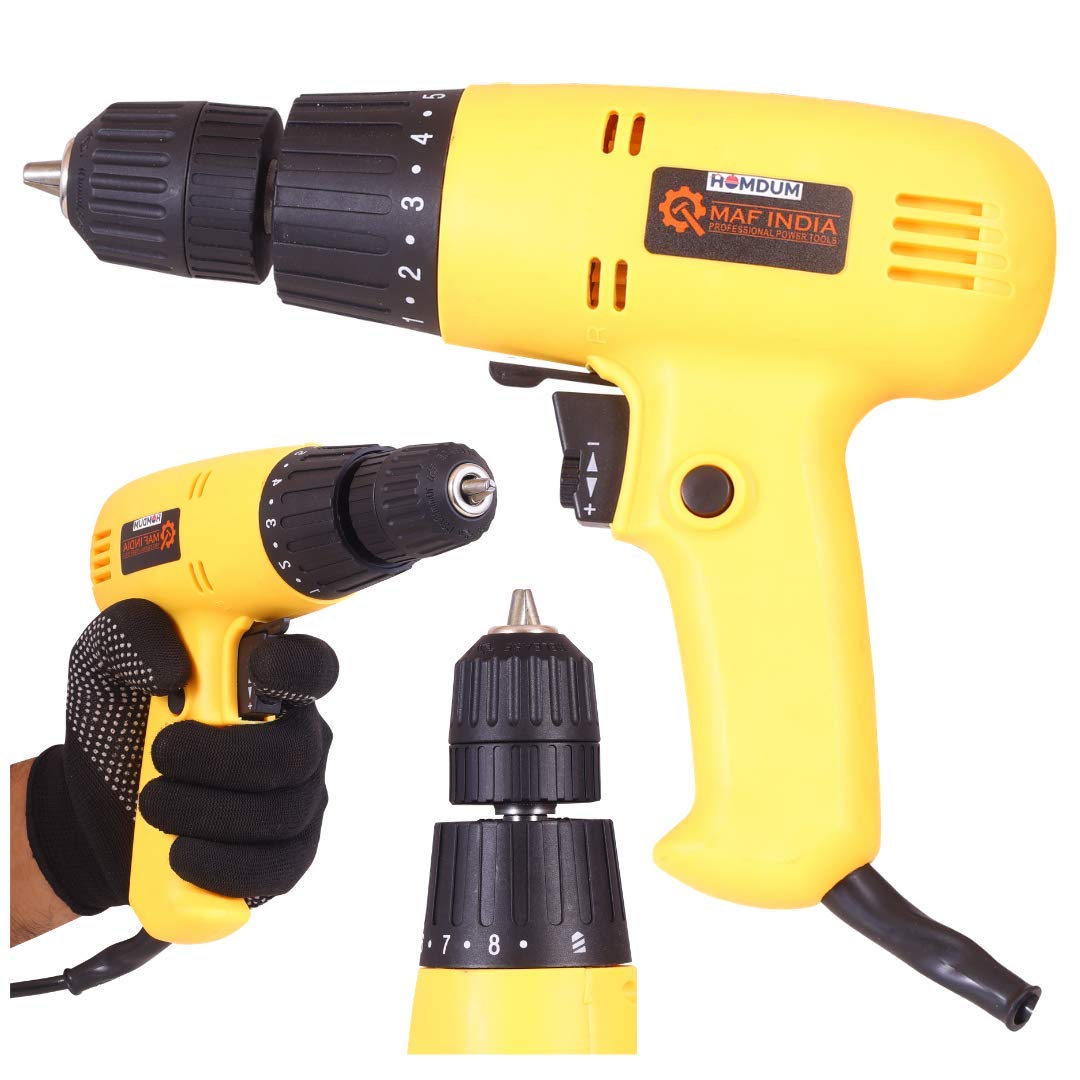 Buy Homdum 280 watts Screwdriver drill machine Maf 10mm Electric screw ...
