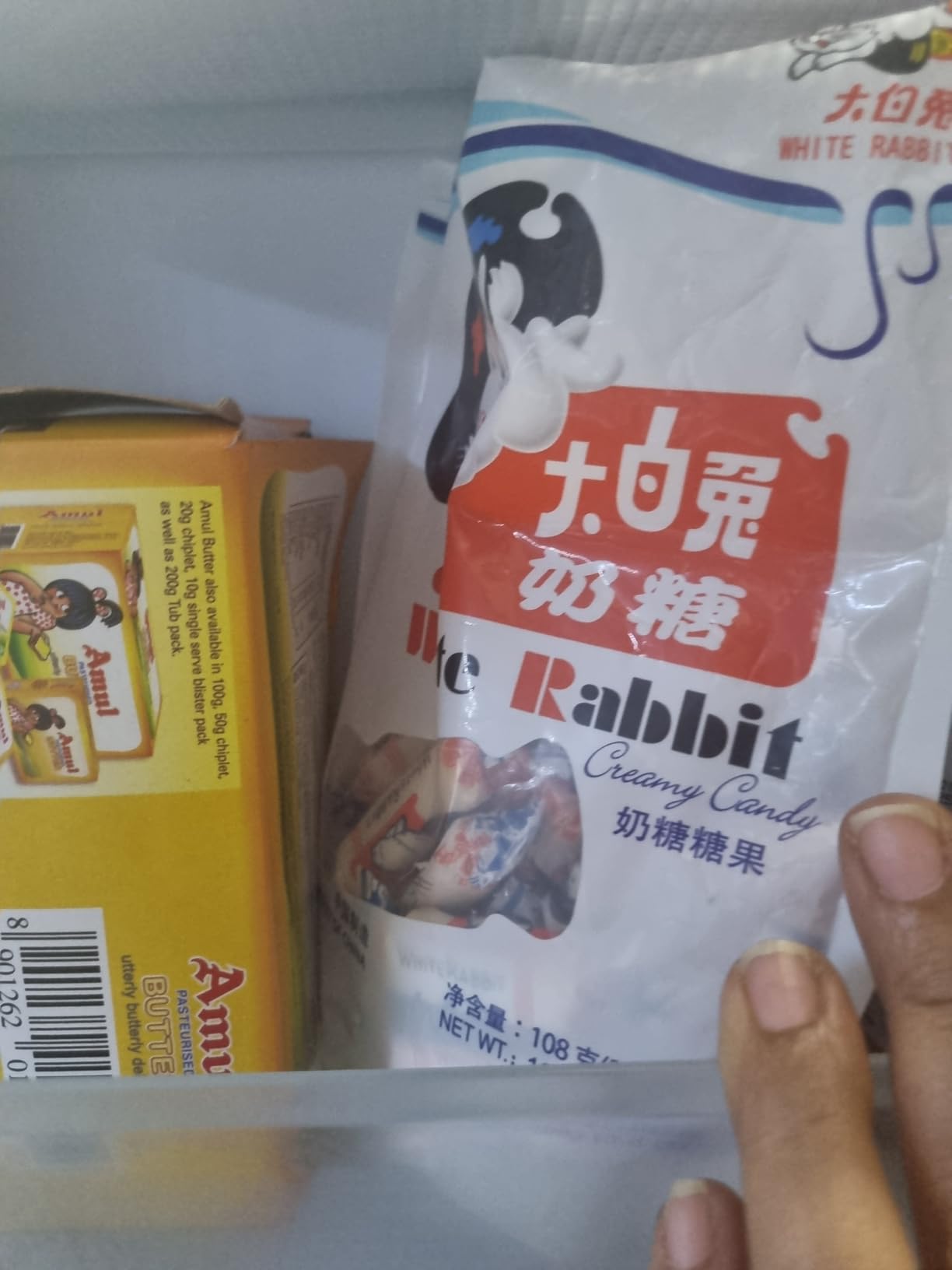 White Rabbit Creamy Milk Candy Packet, 108 grams : Amazon.in: Grocery ...