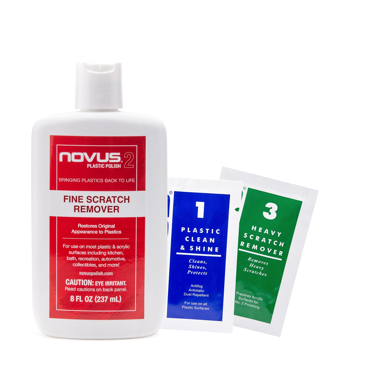 Amazon.com: NOVUS Sample Packets #1 + #3 for Polishing & Buffing ...