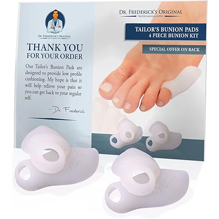 Amazon.com: Tailor's Bunion Foot Pain Relief Pad,Soft Silicone Gel ...