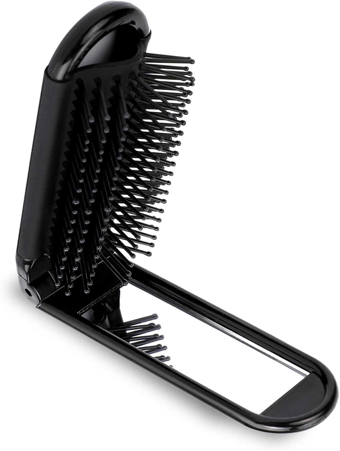 Mini Travel Hair Brush, Small Foldable Hairbrush Compact Hair Brush ...