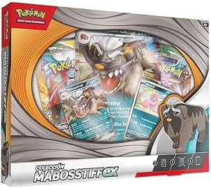 Amazon.com: BANDAI Pokémon TCG Card Game: Mabosstiff Ex Collection ...