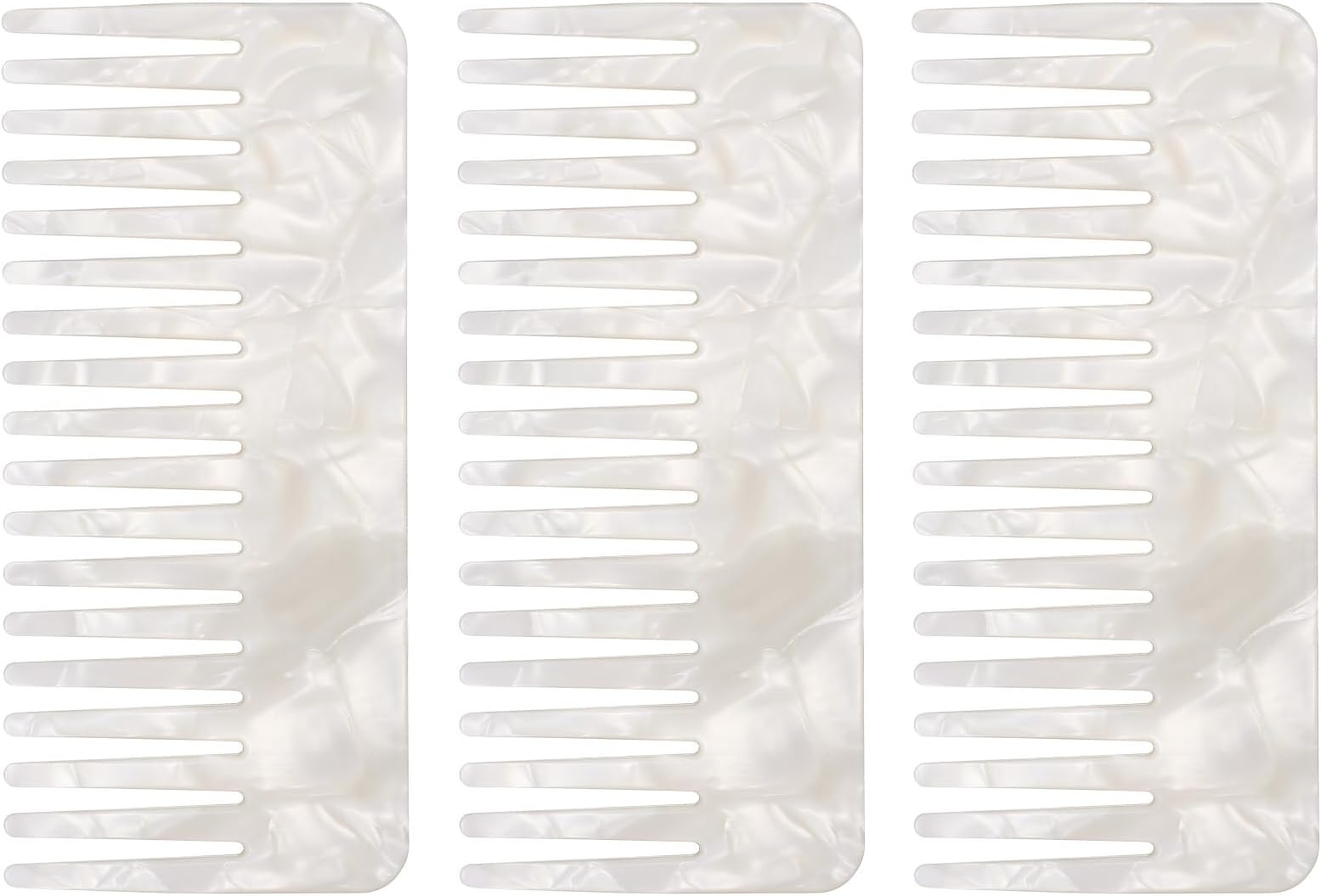 Amazon.com : Beaupretty Hair Detangling Comb 3 Pieces Tortoiseshell ...