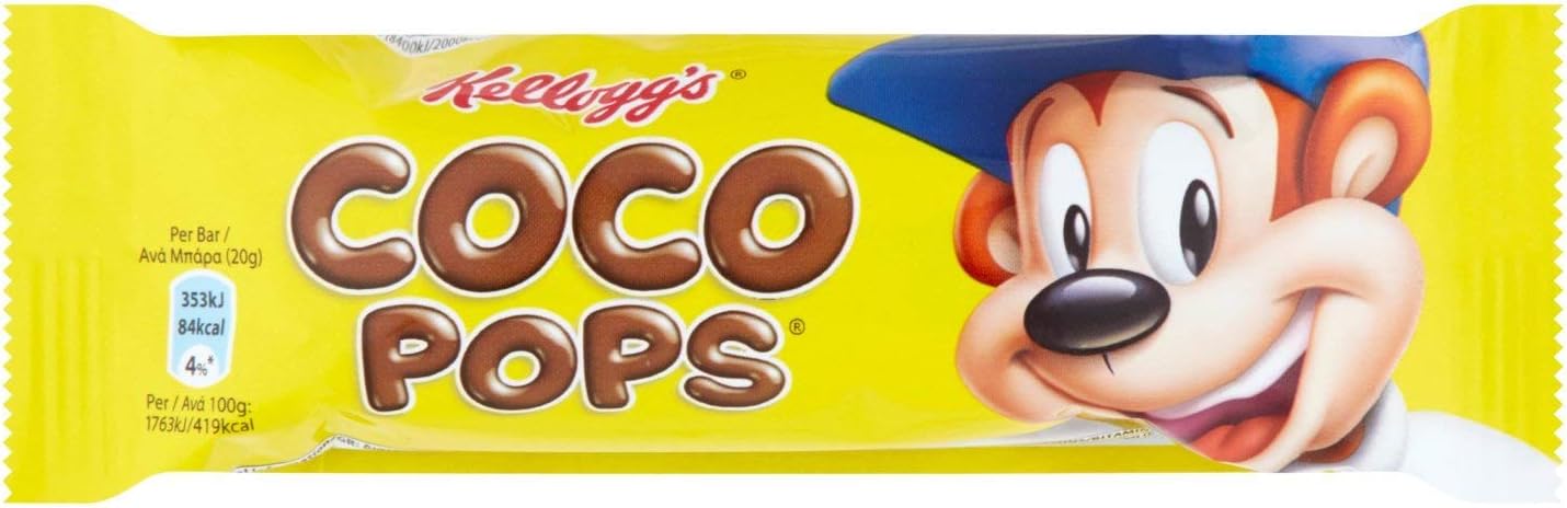 Coco Pops Snack Bar 20 g, Pack of 25 : Amazon.co.uk: Grocery