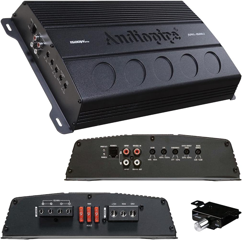 Amazon.com: Audiopipe APHD-15001-F2 Class D Full Bridge 2 Ohm 1500 watt ...
