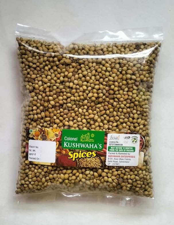Colonel KUSHWAHA'S Sabut Dhaniya | Coriander seeds : Amazon.in: Grocery ...