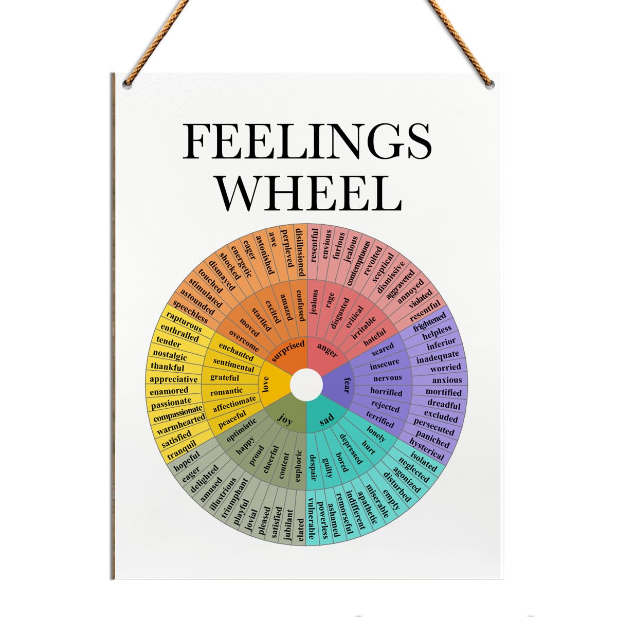 Therapy Office Wood Wall Decor, Mental Health Wall Art, Therapy School ...