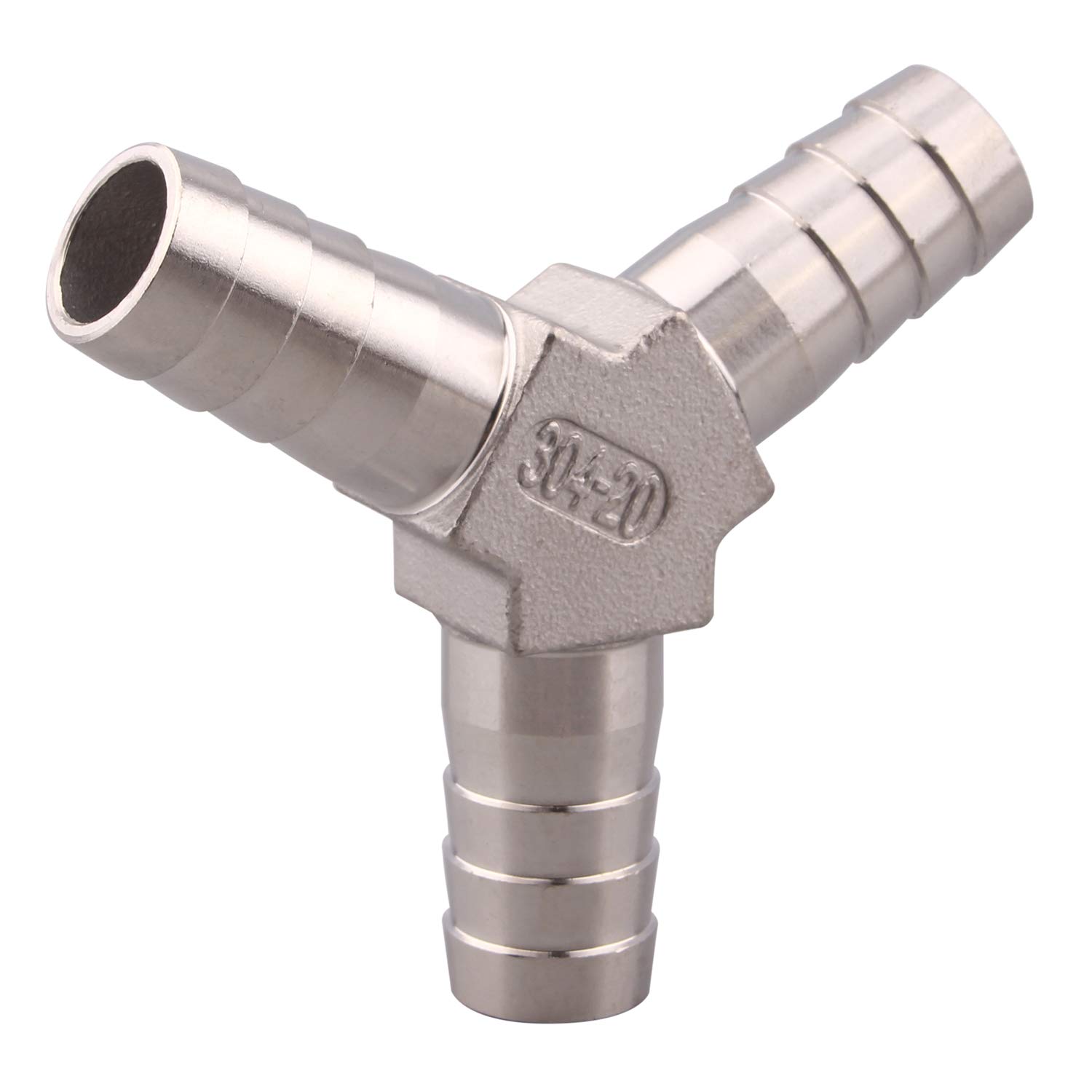 Snapklik.com : DERPIPE Stainless Steel 3/4" Hose Barb