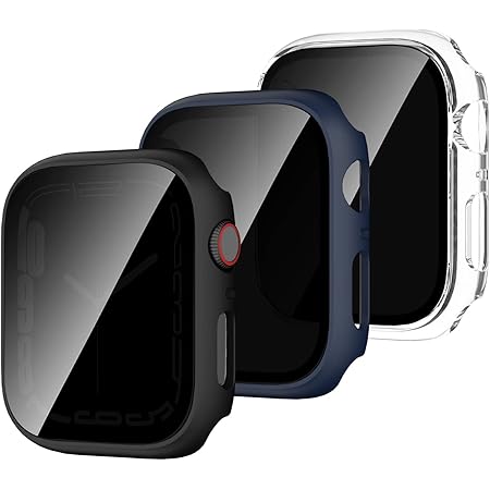 Amazon.com: Suoman 3-Pack for Apple Watch 45mm Privacy Screen Protector ...