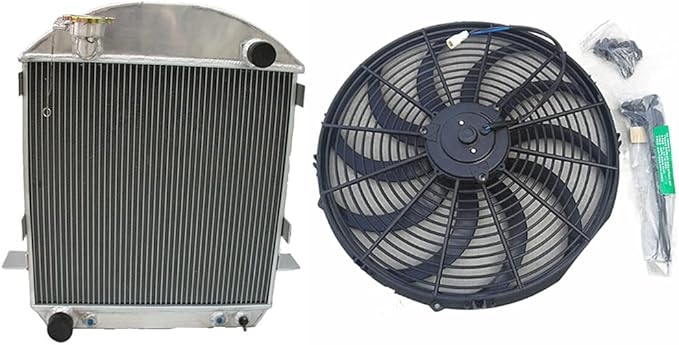 Amazon.com: 3 Rows Full Aluminum Radiator for 1924-1927 Ford model-T ...