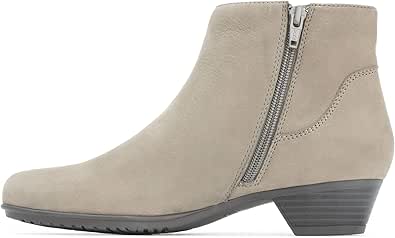 Amazon.com | ABEO MELANIEAnkle Boots Taupe Nubuck | Ankle & Bootie