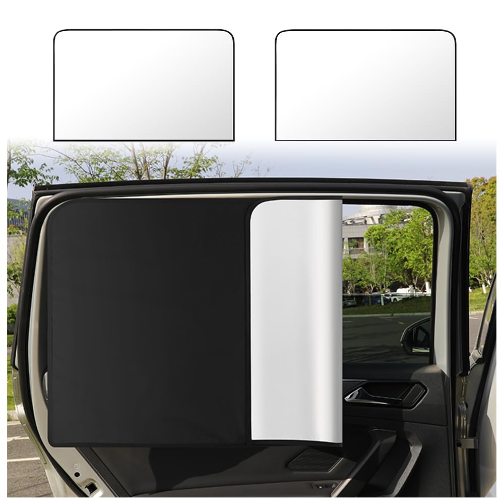 Amazon.com: Magnetic Car Window Shade - Full Blackout for UV Block ...