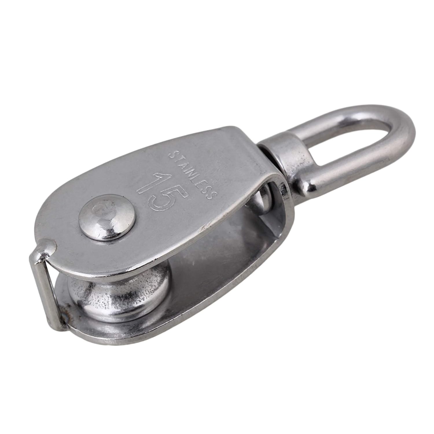 BQLZR Single Pulley Block M15 Stainless Steel Small Pulley Roller ...