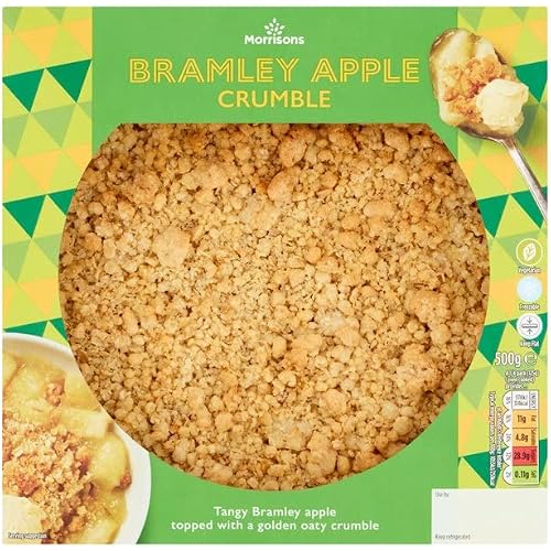 Morrisons Family Apple Crumble 500G,, 1 x 500 g Amazon Fresh Deli and ...