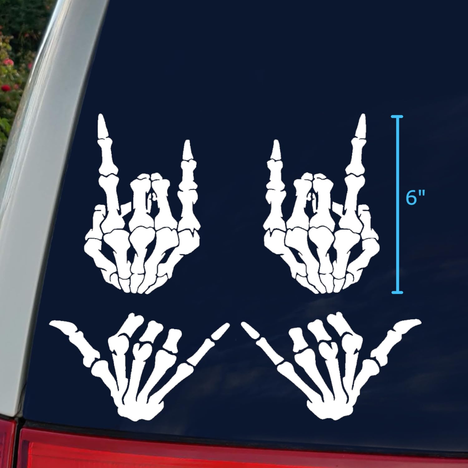 Rock And Roll Hand Sign Skeleton