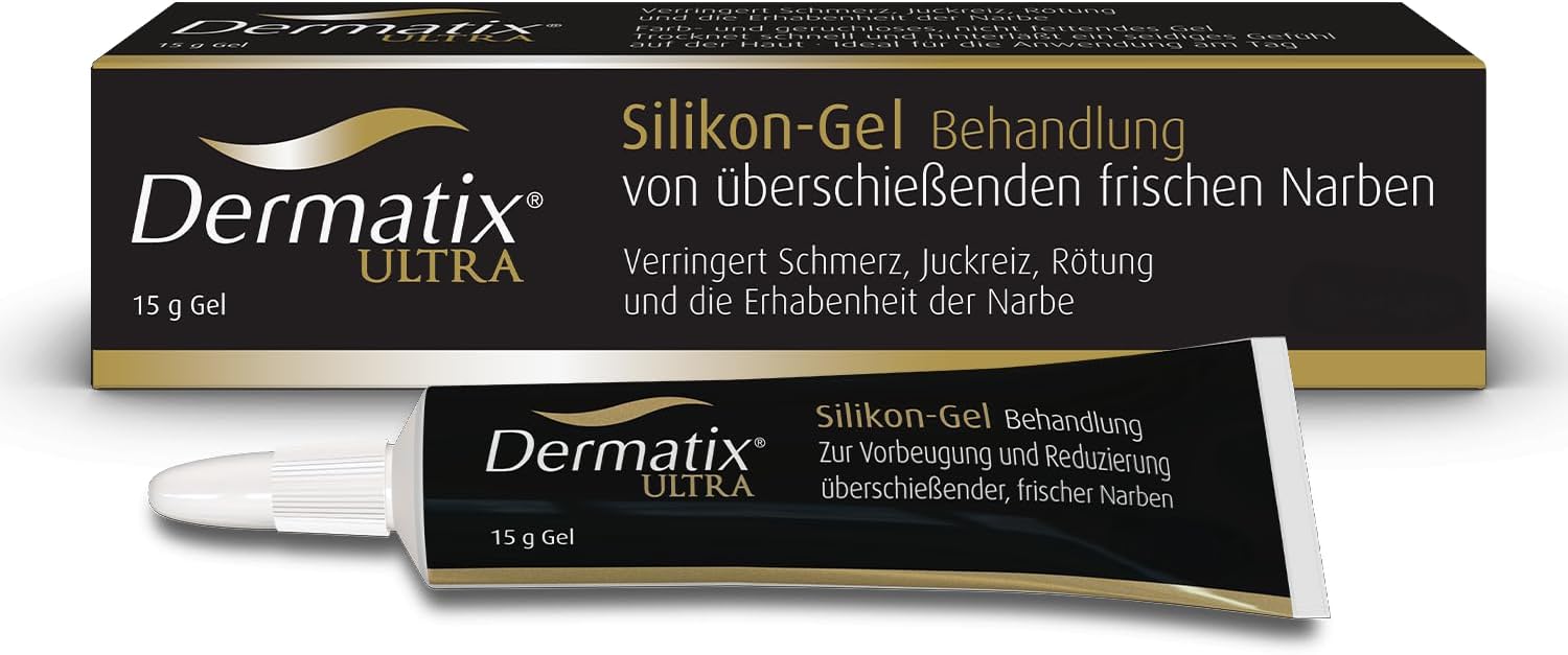 Dermatix Ultra Narbengel, Narbensalbe nach OP, Gegen Schwellung ...
