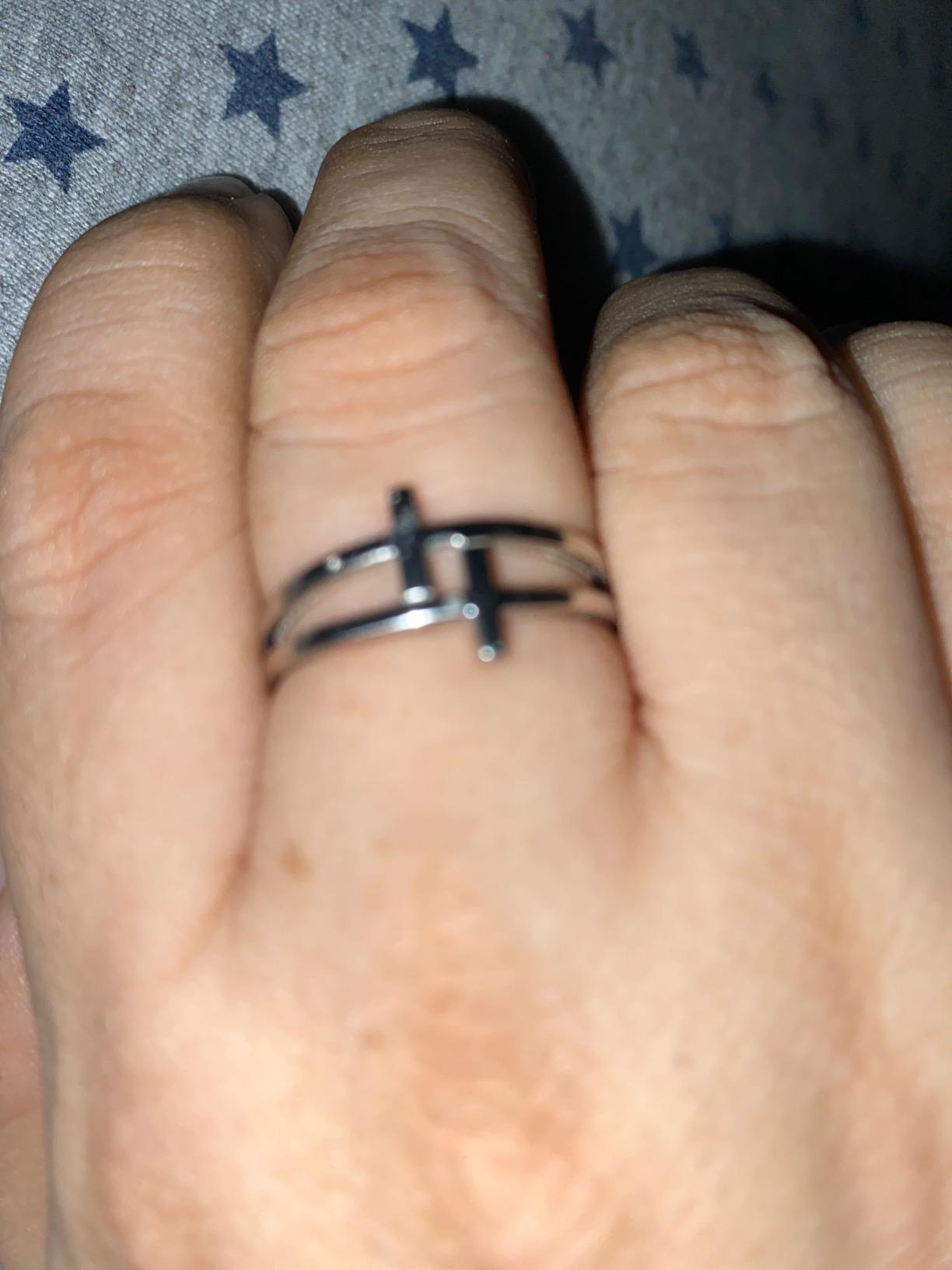 Amazon.com: Inspirational Jewelry Sterling Silver Engraved Faith Double ...