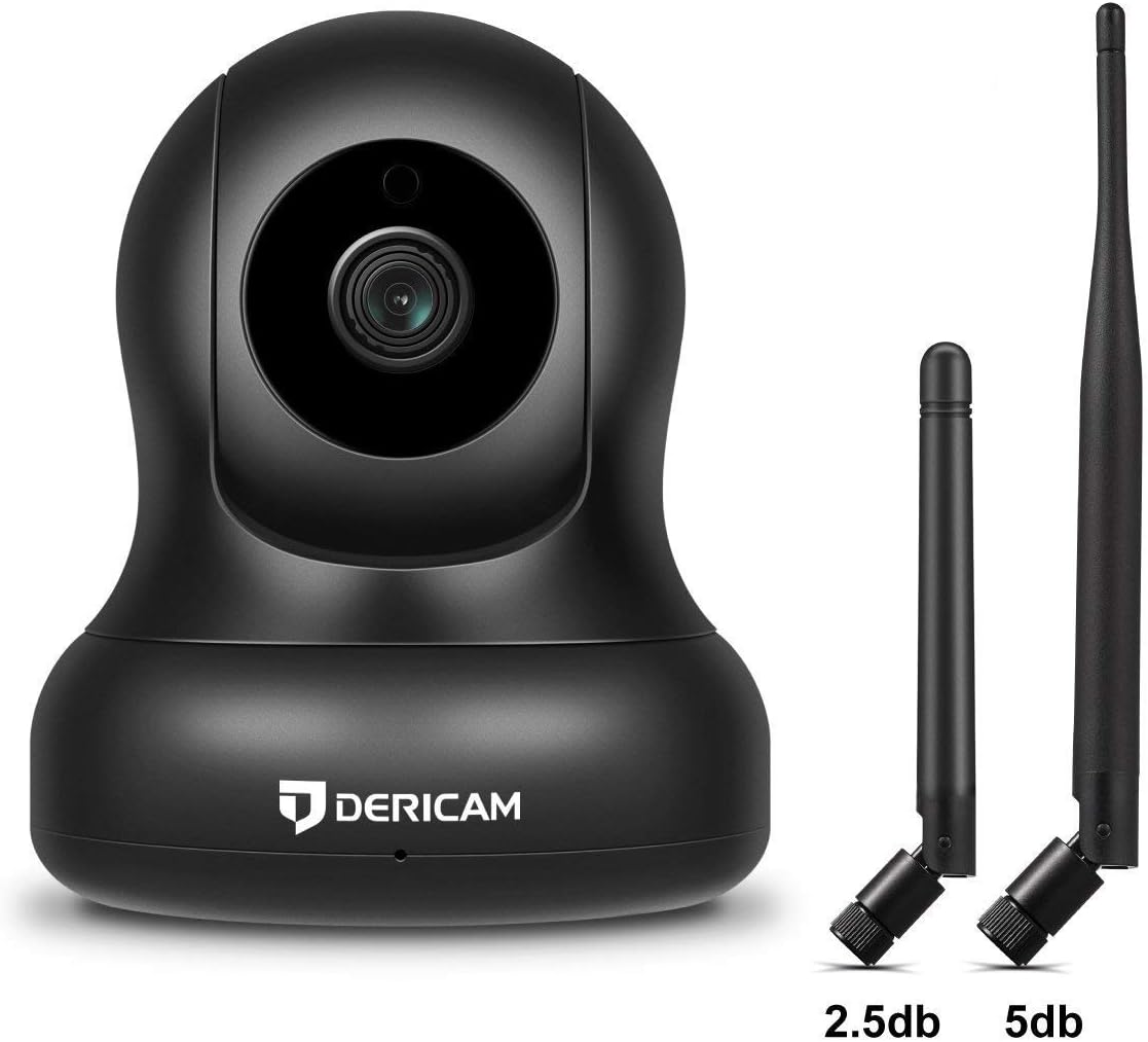 Amazon.com : Dericam 1080P Home Wireless Security Camera, Pan/Tilt ...