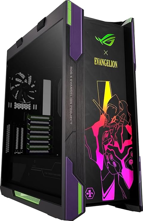 Amazon.com: ASUS ROG Strix Helios EVA Edition Mid Tower Gaming Case ...