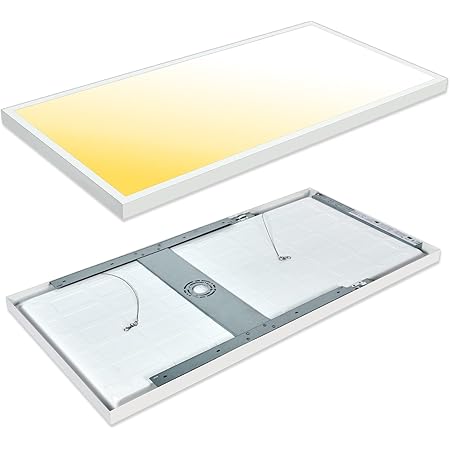 Sunco 10 Pack 2x4 LED Flat Panel Light Fixture Selectable Color ...