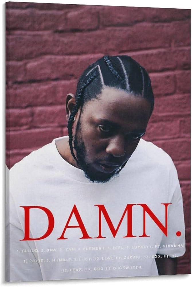 Kendrick Lamar Damn Cover Art