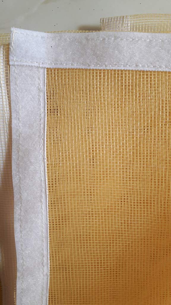 Manvi 120 GSM Insect Net, Window Mosquito Mesh Stitched Net Screen with ...