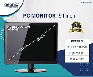 GEONIX 22 Inch PC Monitor | Full HD 1680 x 1050 Pixels | Display Output ...